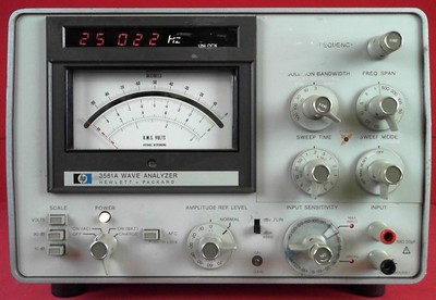 HP 3581A Wave Analyzer 15 Hz to 50 kHz | eBay