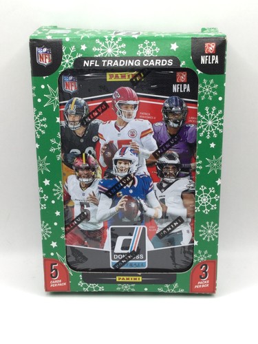 2025 Panini Donruss Football Holiday Tin (Factory Sealed) | eBay