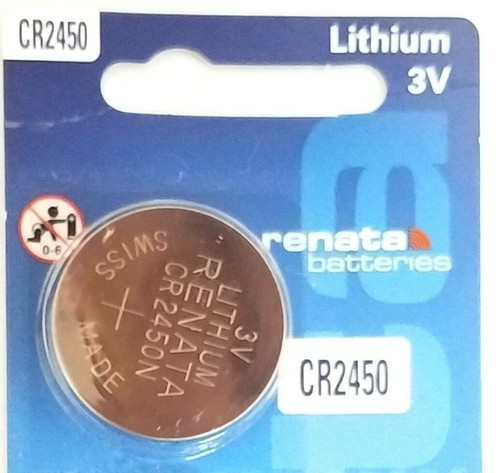 CR2450N Renata CR 2450 3V Lithium 1 Battery | eBay