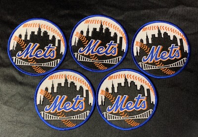 New York Mets Official MLB Sleeve Patch - 4” - 5 Pack Combo | eBay