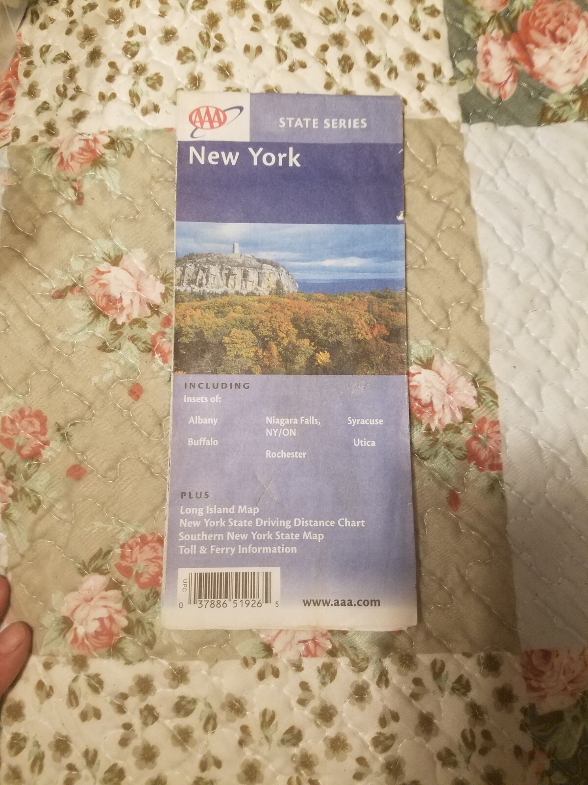 AAA NEW YORK State Series Travel Map 2003/2004 | eBay