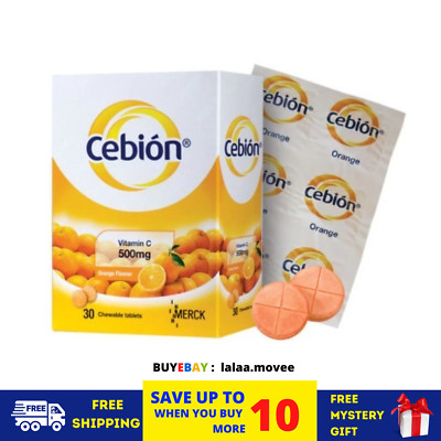 3 x 30's CEBION Chewable Tablets Vitamin C 500mg FREE SHIPPING | eBay