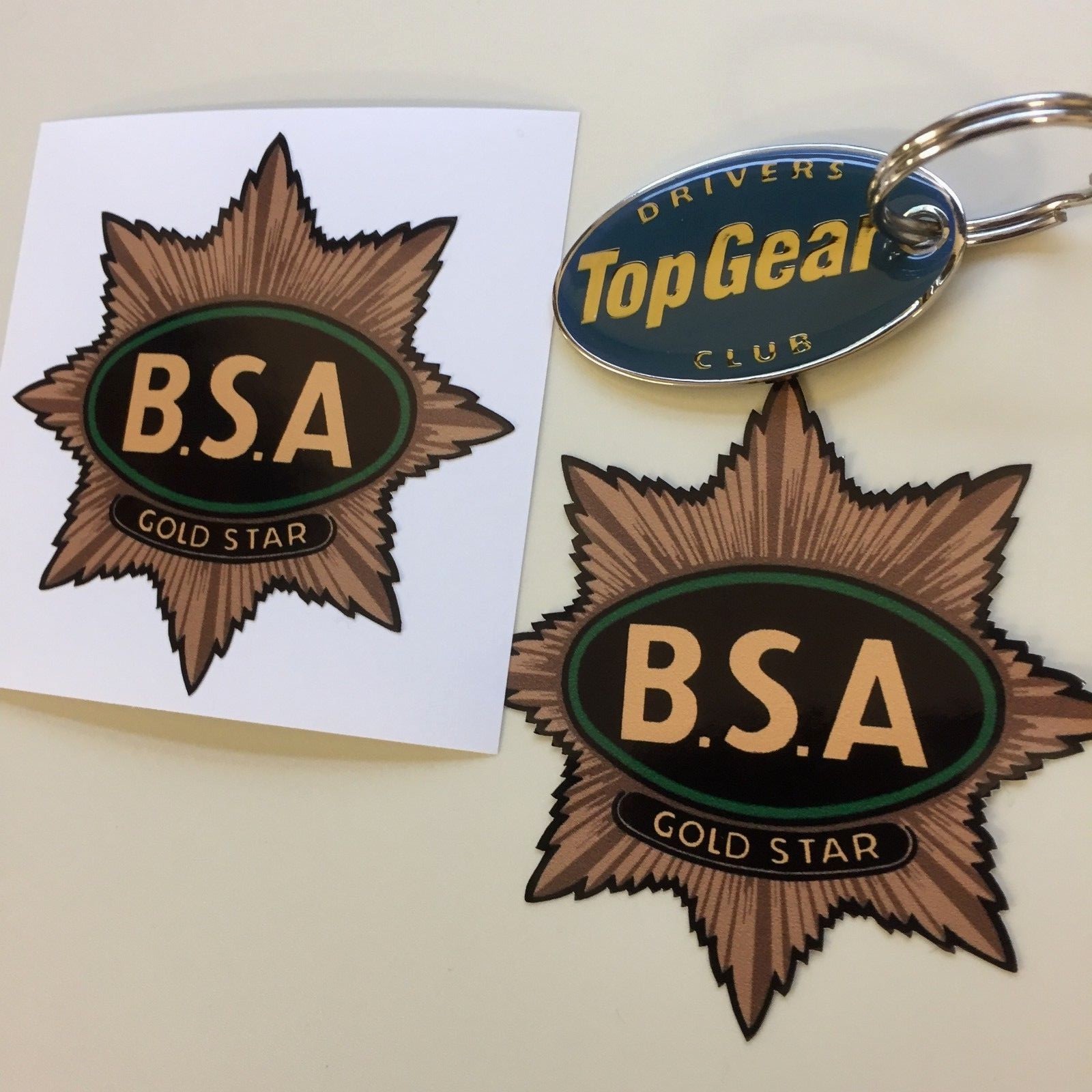 BSA GOLD STAR Classic Motorcycle Vintage Style Retro Stickers Decals ...