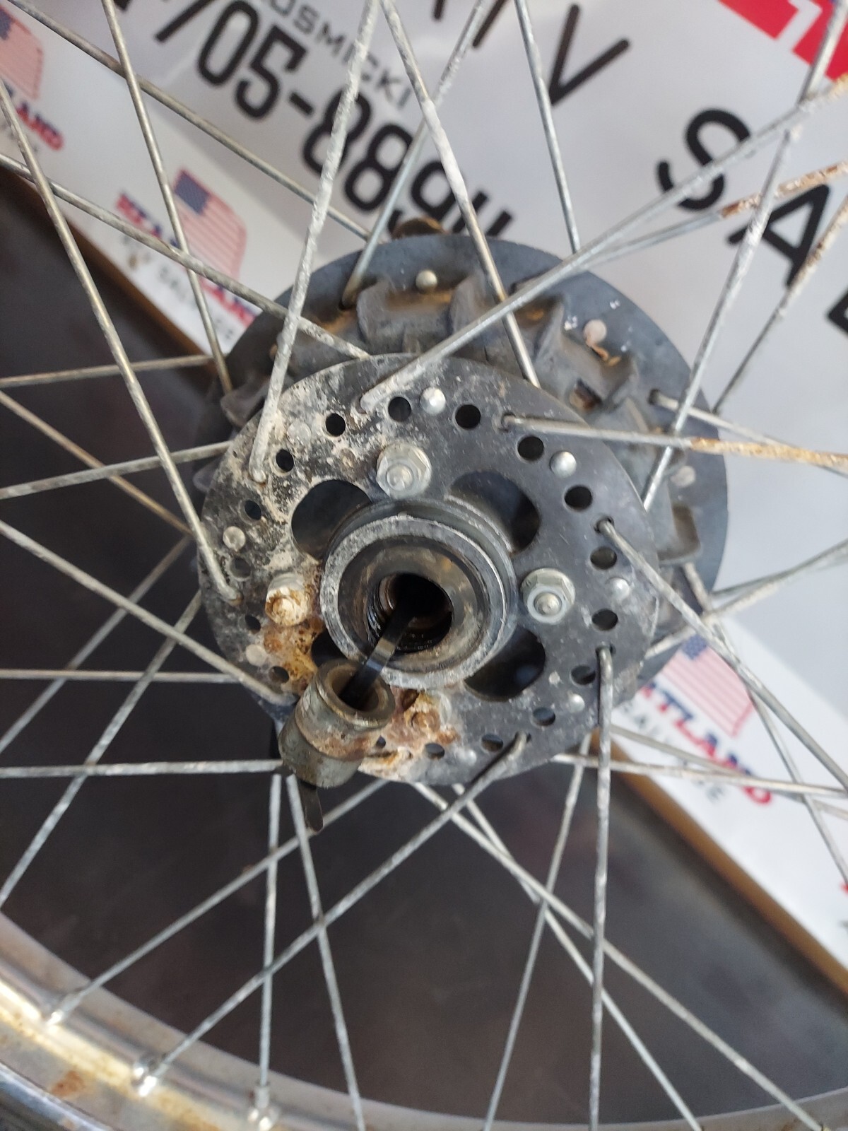 1982 xr 200 r xr200 xr200r front wheel rim tire hub assembly | eBay