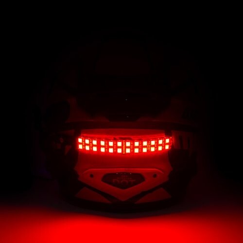 BLIZZARD BUSTER - Color Selectable Snowmobile Helmet Safety Light RGB ...