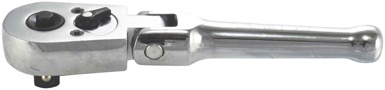 Signet Tools 3/8in Drive 45 Tooth Stubby Flex Head Ratchet 142mm Long ...