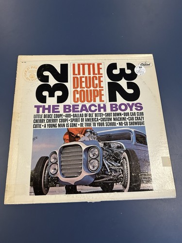The Beach Boys Little Deuce Coupe SM-1998 Yellow Label Capitol VG VINYL ...
