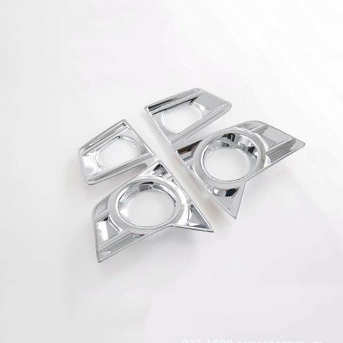2PCS Chrome Car Front Fog Lamp Light Cover Trim For Isuzu D~Max Dmax ...