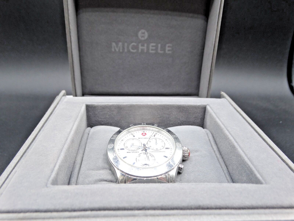 Michelle Sport Chronograph Watch with box | eBay