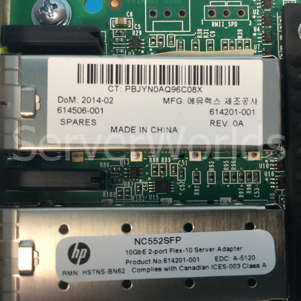 HP 656089-001 Infiniband 10/40GB DP NIC 661685-001 649281-B21 tall ...