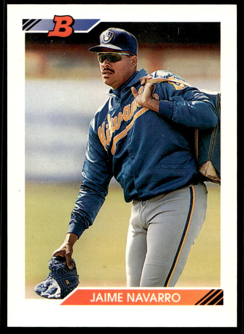 1992 Bowman 167 Jaime Navarro Milwaukee Brewers Baseball Card | eBay