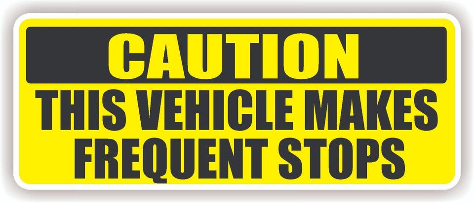 U.S. Mail Frequent Stops Car Window Decal Sticker Rural Carrier Truck ...