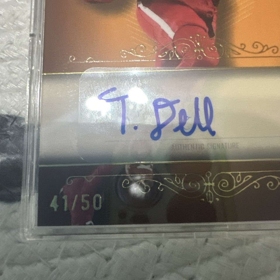 Tank Dell Autograph Card Numbered 41/50 | eBay