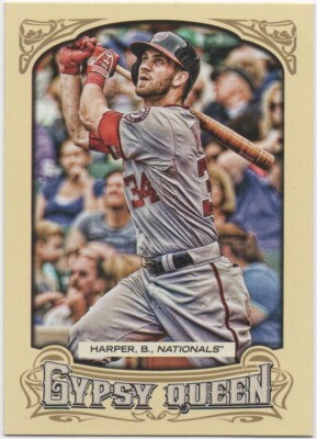 Bryce Harper 2014 TOPPS GYPSY QUEEN BASEBALL Base #100 Nationals | eBay