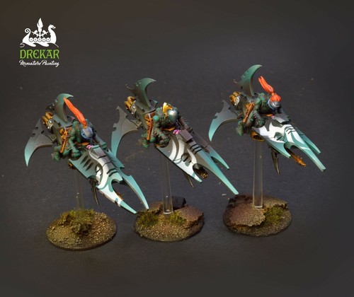 Reavers Drukhari dark eldar warhammer 40K ** COMMISSION ** painting | eBay