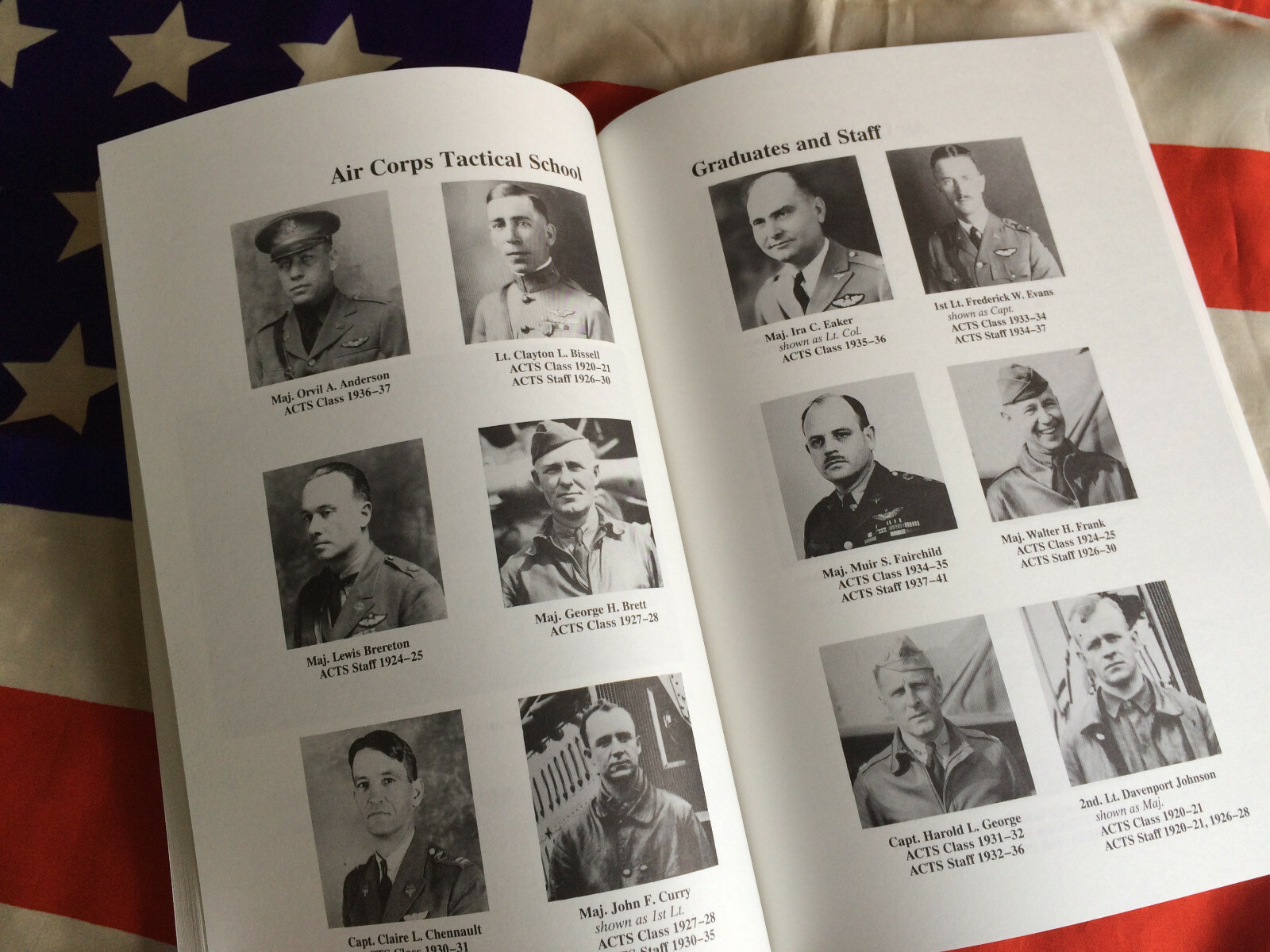 HISTORY OF AIR CORPS TACTICAL SCHOOL 1920-40 Maxwell Field AFB USAF ...