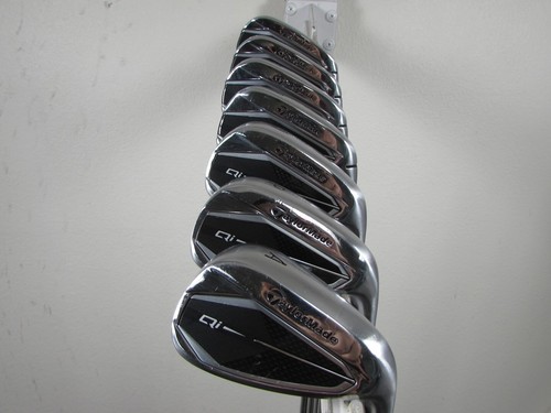 TaylorMade Golf Qi Iron Set 5-PW,AW Regular Flex (R) KBS MAX MT 85 Steel Shafts | eBay