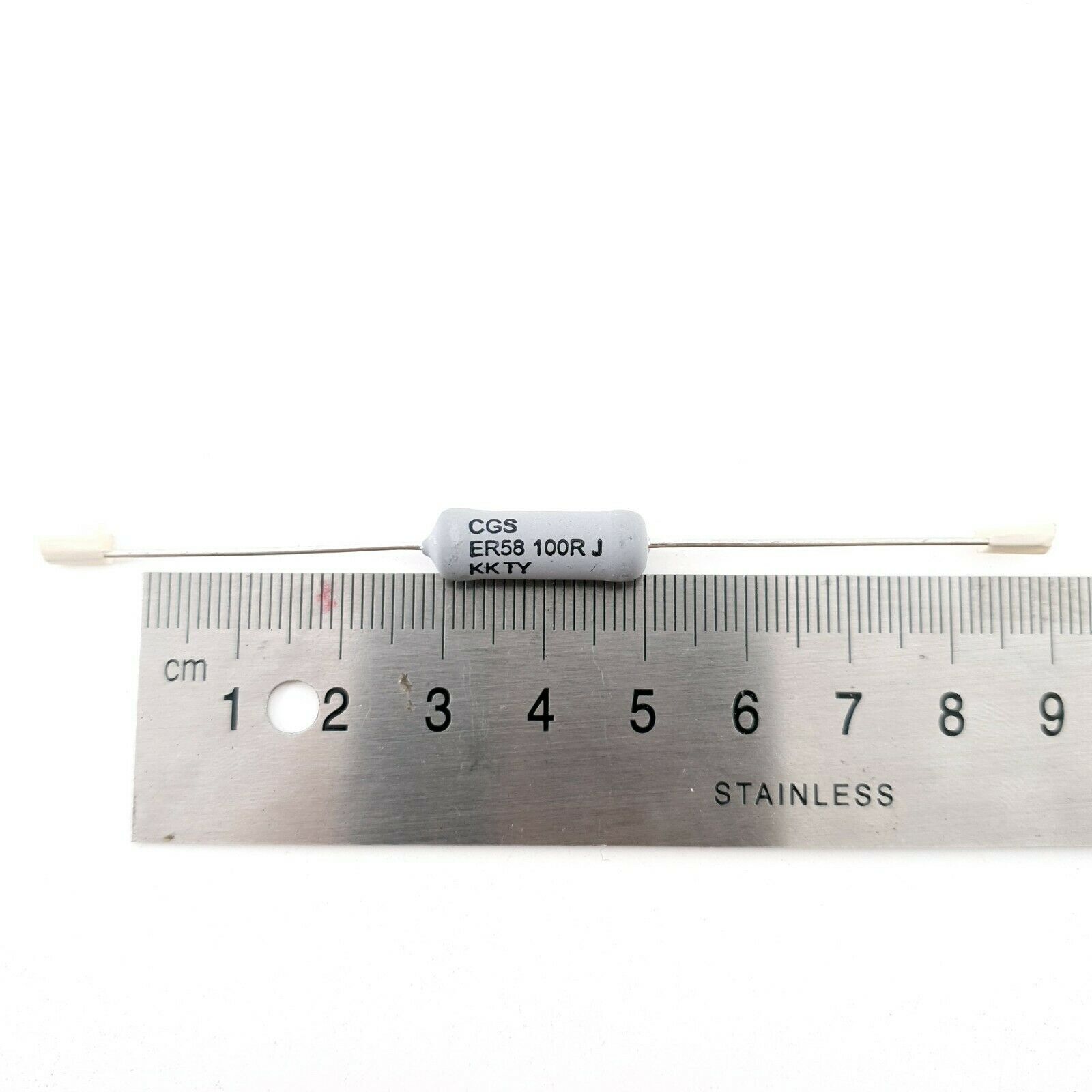 1 x 7W 100R 5% CGS WIREWOUND RESISTOR. ER58 SERIES. C1855U250F280521 | eBay