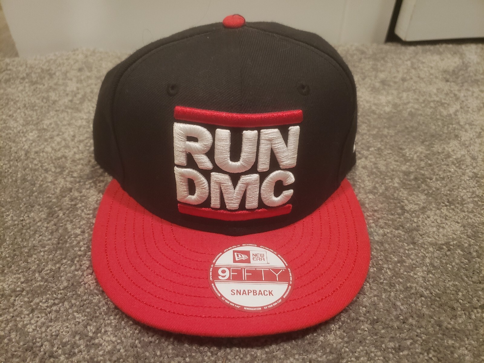 RARE! New Era RUN DMC Snapback Cap - Gem