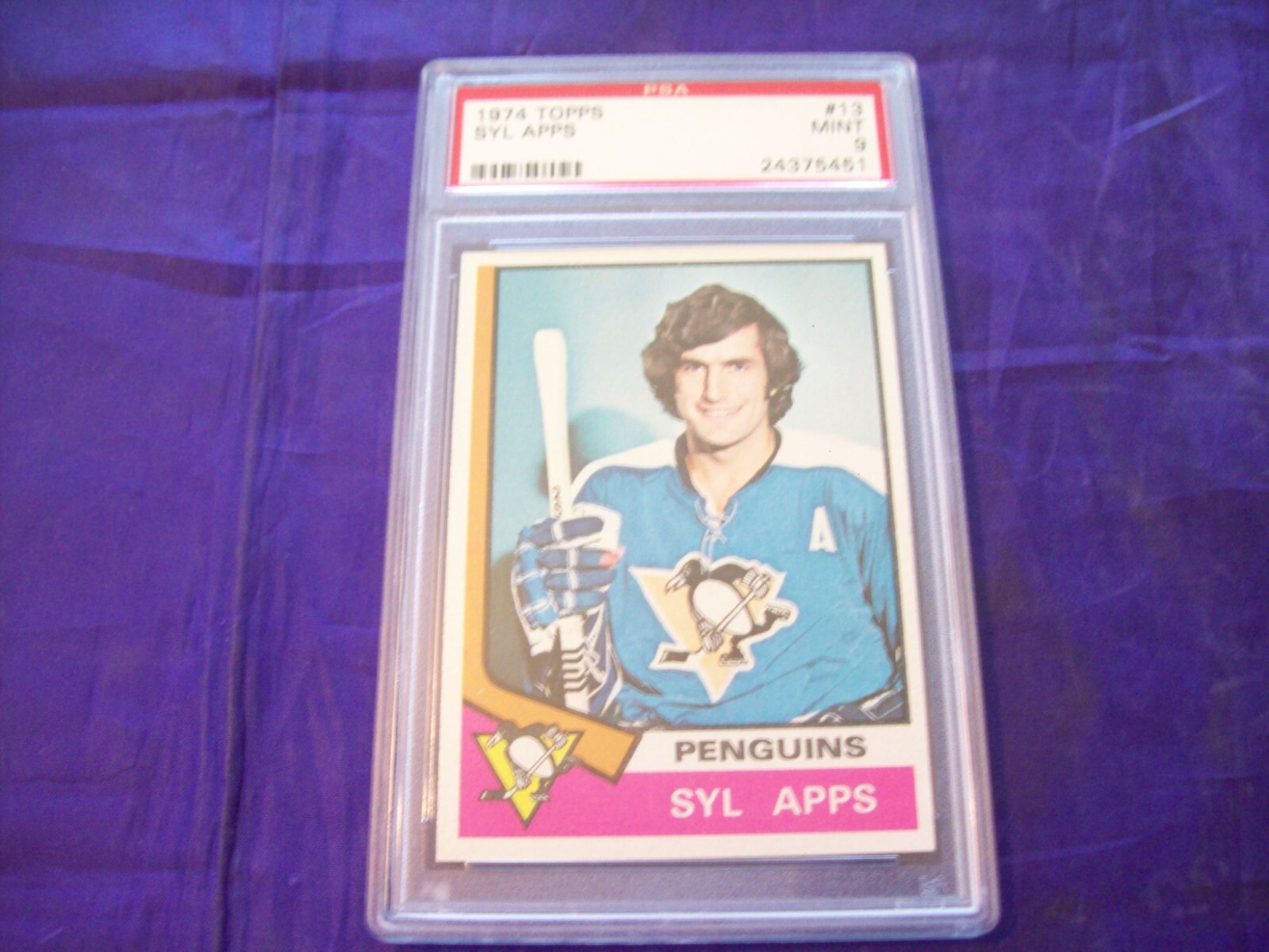 1974-75 Topps - #13 Syl Apps for sale online | eBay