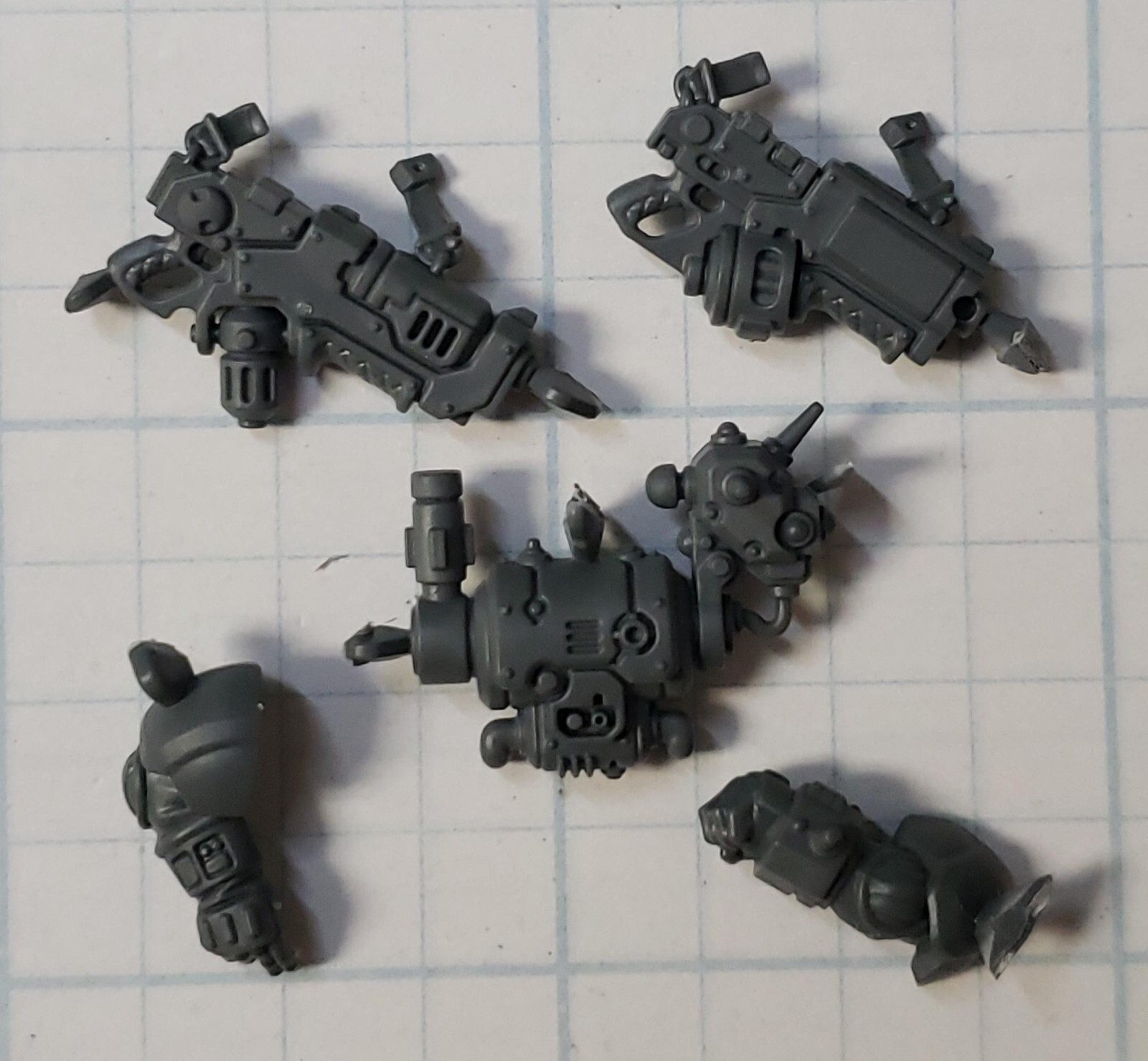 40k Leagues of Votann Bits Hearthkyn Warrior Pan Spectral Scanner Slung ...