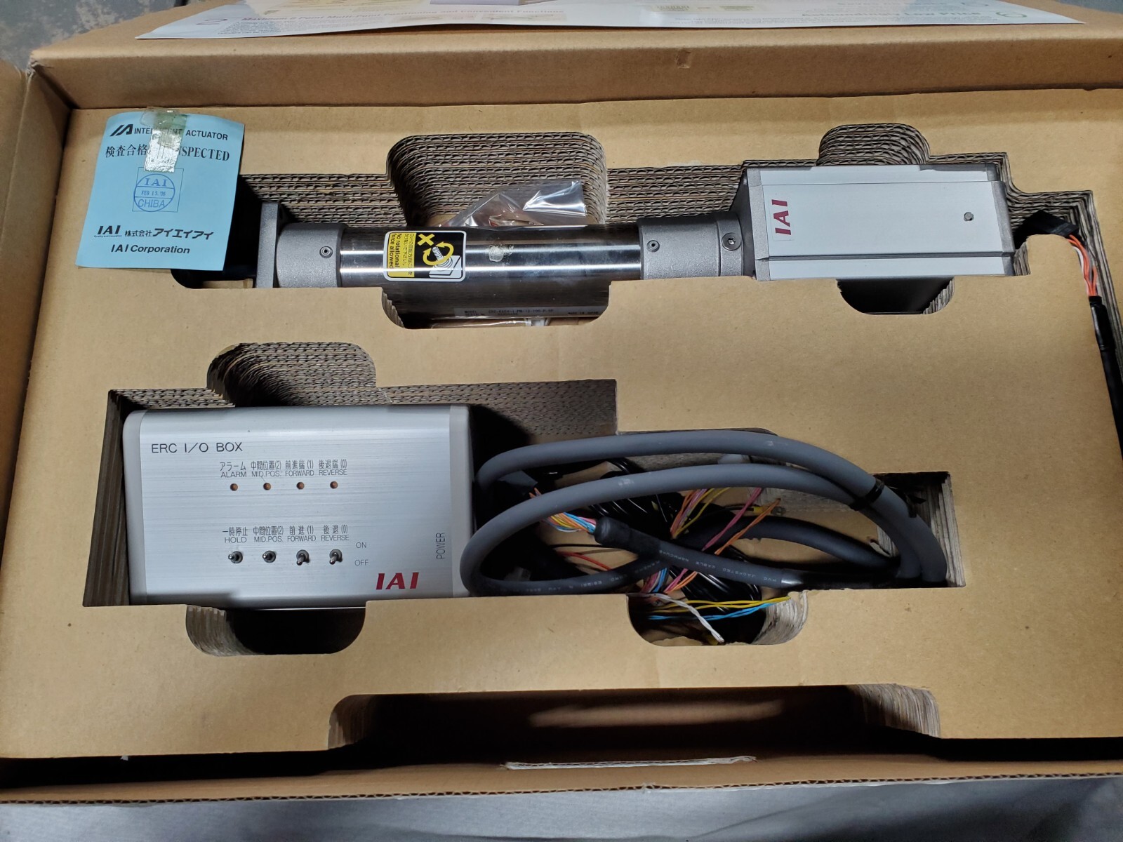 IAI ERC-RA54-1-PM-12-100-P-SP actuator kit | eBay