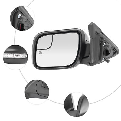 Left Side Mirror Fit for 2016-2019 FORD Explorer with Power Heated ...