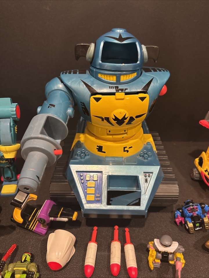c1990s Z-Bots Figure Lot Galoob Megabot Micro Machines Vintage | eBay