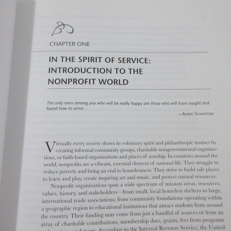 Handbook Of Nonprofit Governance Non-Profit Boards Organization ...