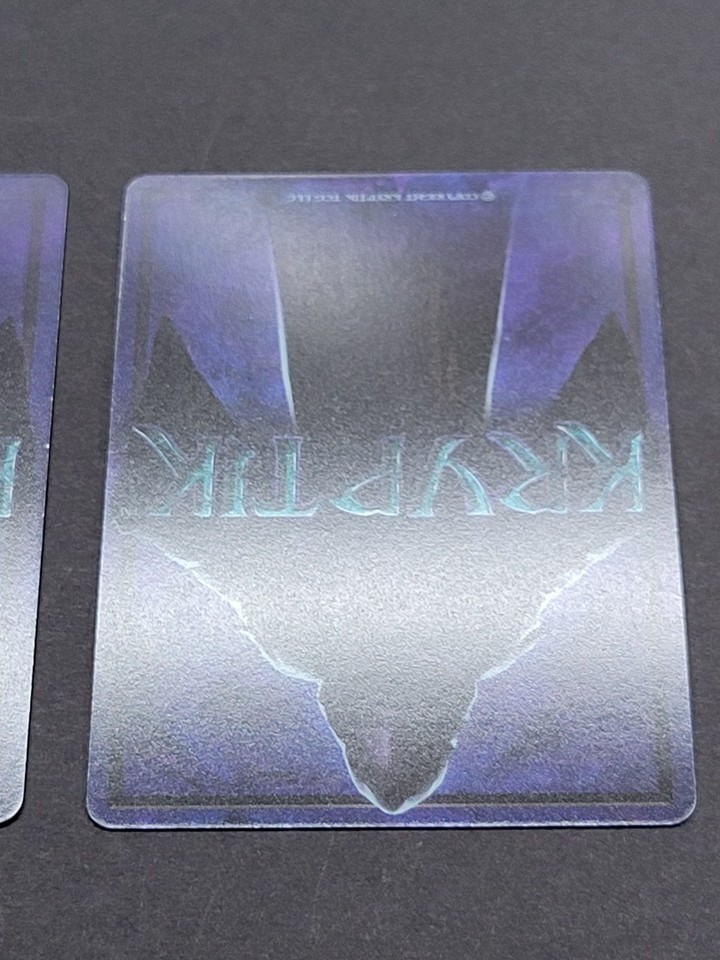 Kryptik TCG Card Lot x 2: "Dookraka" KS Boxtopper (Gold) + Regular Set ...
