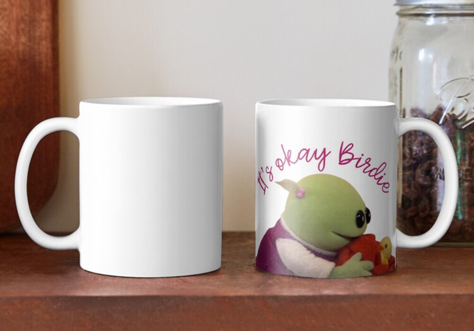 It's Okay Birdie Mug, Who's That Wonderful Girl Mug, 11 Oz, 15 Oz ...