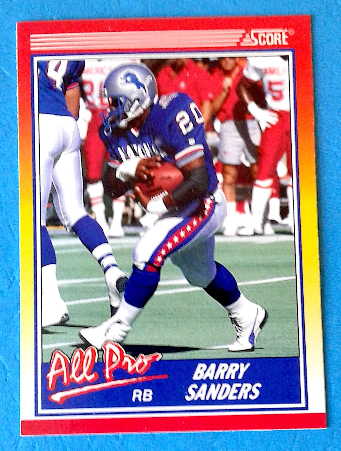 1990 BARRY SANDERS SCORE #580 ALL-PRO MINT (B) | eBay