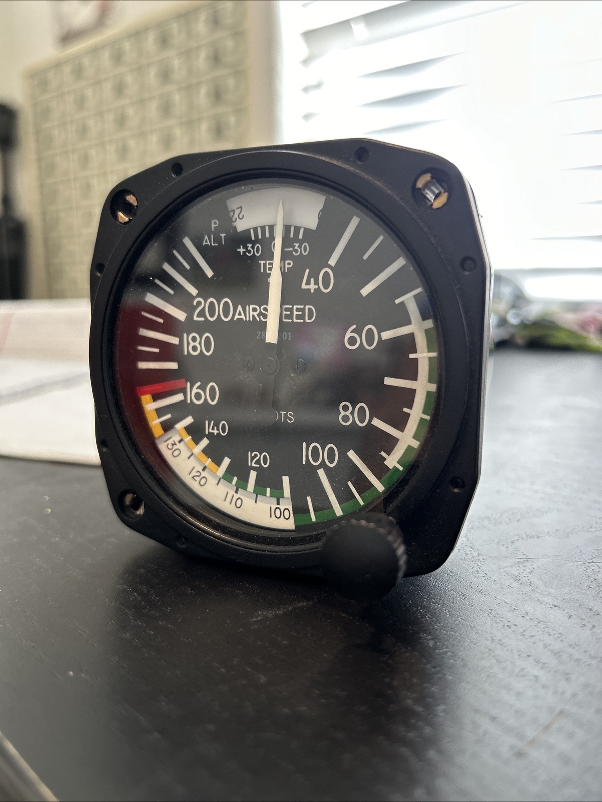 Piper Pa28r-180 Arrow United Airspeed Indicator P/n 8125 Guaranteed for ...