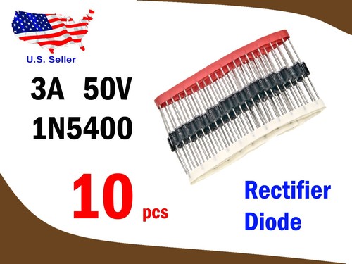 1N5400 (10 pcs) 3A 50V Rectifier Diode | eBay