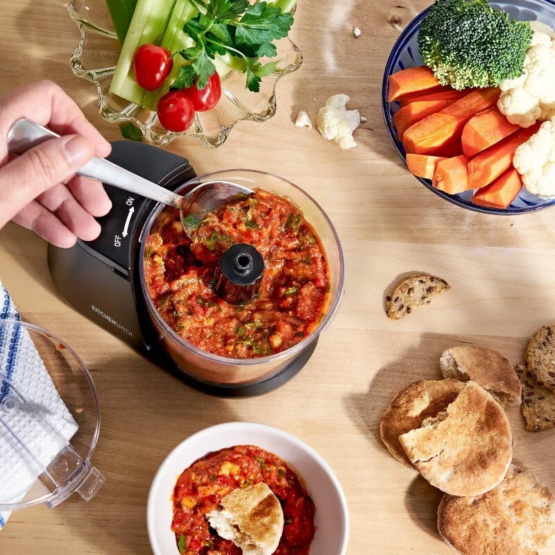 KitchenSmith 1.5 Cups 100W Mini Food Chopper Black | eBay