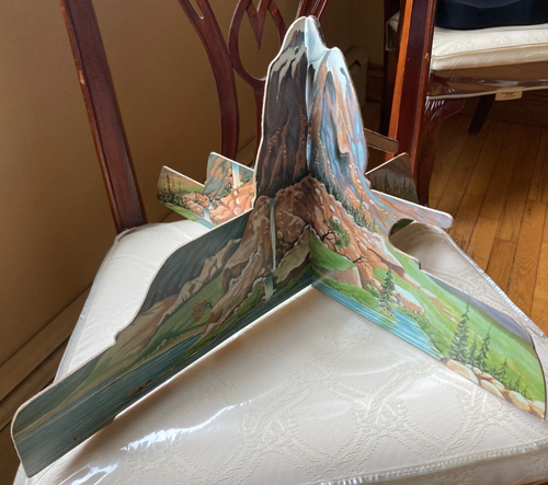 Vintage Cardboard HO Model Train Tunnel Mountain Landscaping Piece | eBay