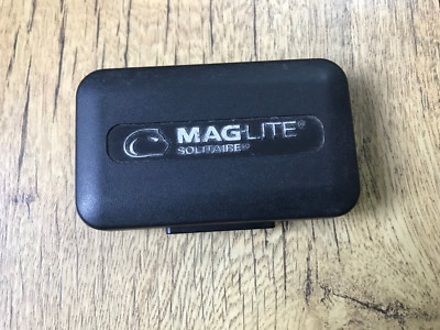 Genuine Original Mag-Lite Solitaire Keyring Torch with Case and Strap ...