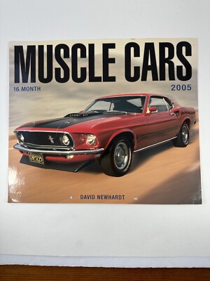 2005 Ford Mustang Automobile Motor Car Ephemera Calendar Page | eBay