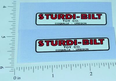 Pair Sturdi-Bilt Trucks Replacement Logo Stickers SB-001 | eBay