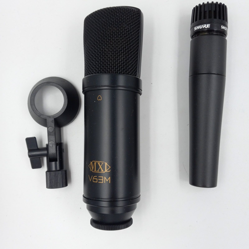 older Shure SM 57 and MXL V63M tested | eBay