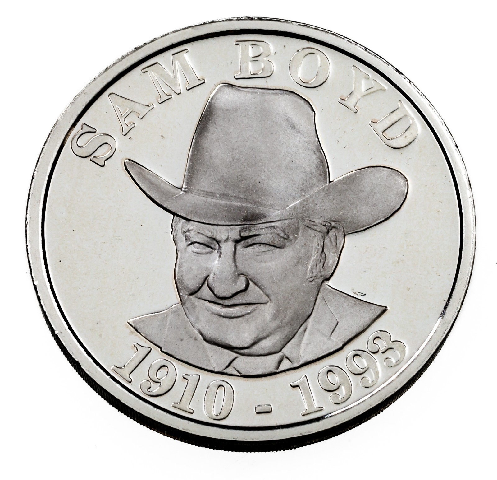 Rare 1993 Sam's Town Casino Stagecoach, 2 Troy Ounces Silver Token | eBay