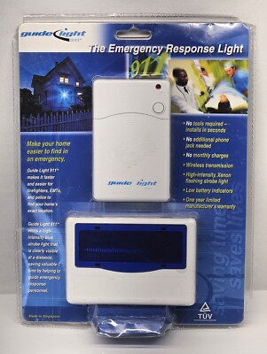 Guide Light 911 Emergency Response Light Beacon for Seniors Disabled ...