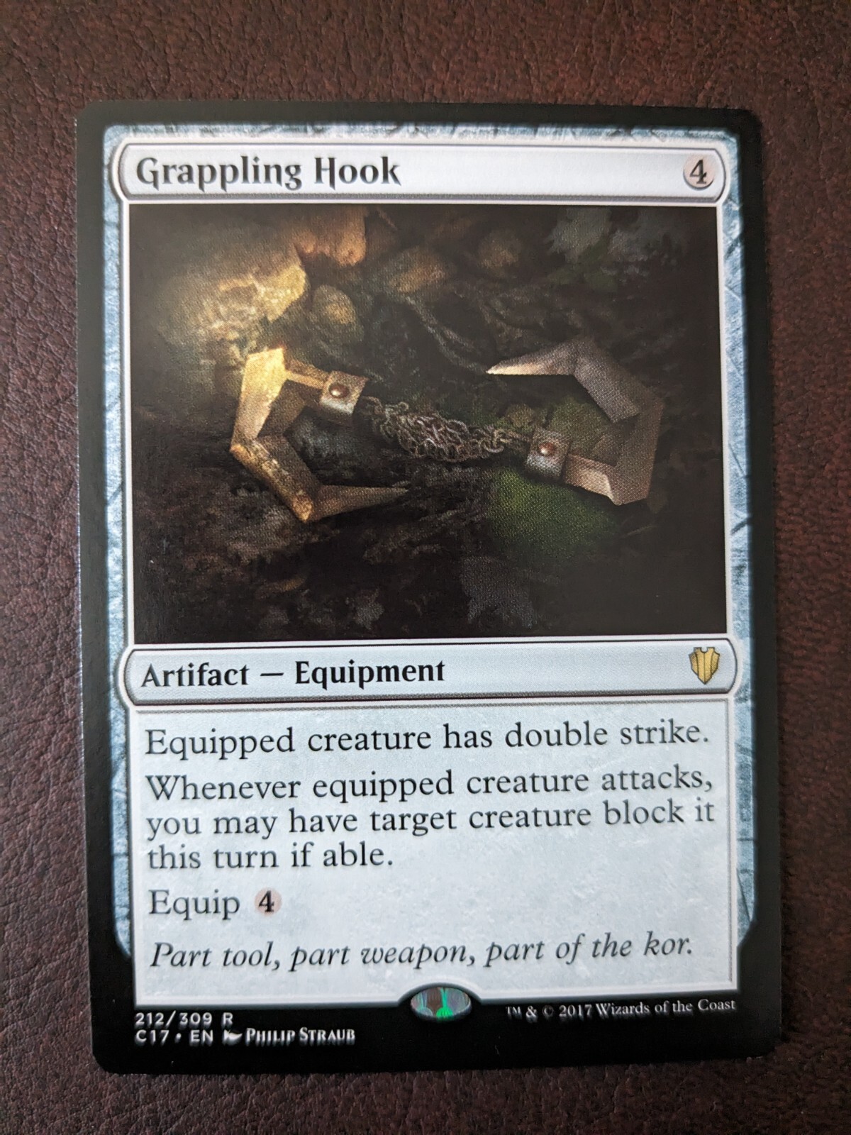 GRAPPLING HOOK C17 - Magic The Gathering MTG Collectible Card game rare ...