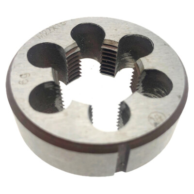 M22 x 1.5 Die RH Right Hand Thread Die M22x1.5 Metric High Speed Steel ...