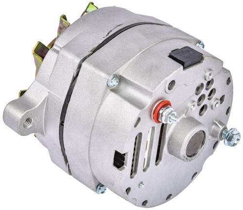 JEGS 10165 Ford 1-Wire Alternator 100 amp V-Belt Pulley [Natural Finish ...