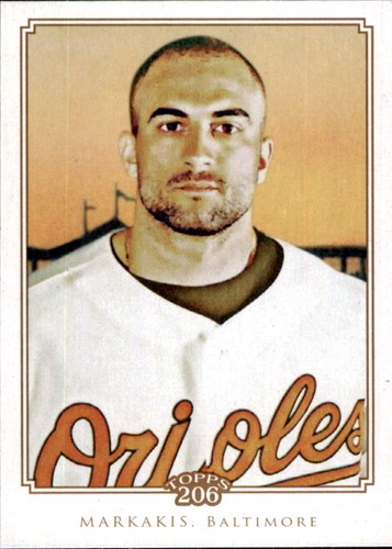 2010 Topps 206 Nick Markakis #56 Baltimore Orioles | eBay