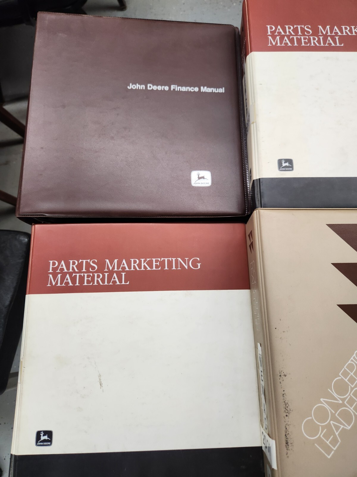 Vintage Lot of (14) USED John Deere Binders John Deere Company Moline ...