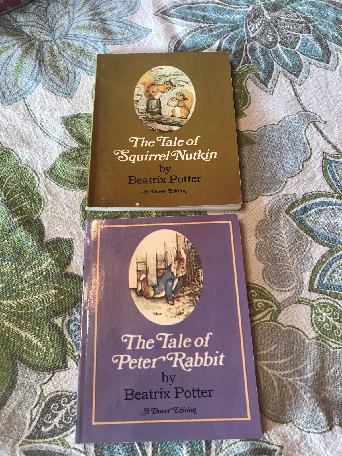 Beatrix Potter 1972 Peter Rabbit and Squirrel Nutkin Dover Edition ...