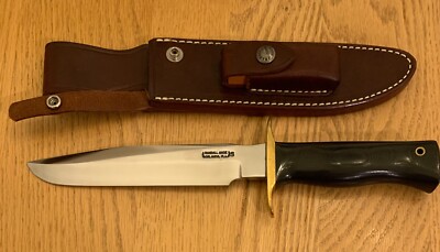 RANDALL 7" SPECIAL FIGHTER BLACK MICARTA KNIFE NEVER USED BRT5 | eBay