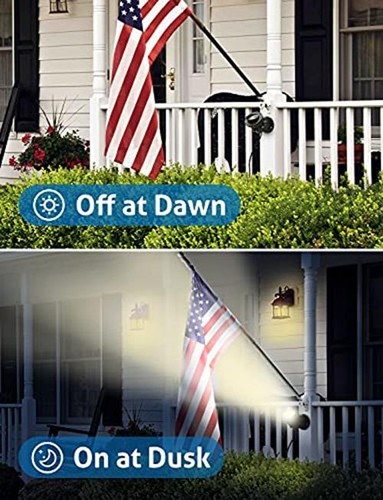 20W Outdoor LED Spotlight with Photocell Sensor 120V Waterproof Dusk to ...